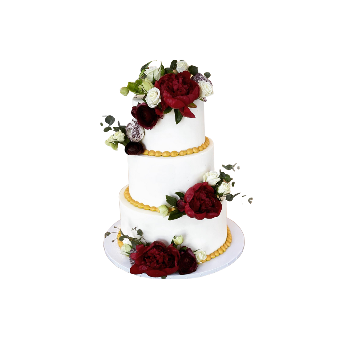 Custom Wedding Cake - Wedding Cake Berkeley | Lavender Bakery & Cafe'